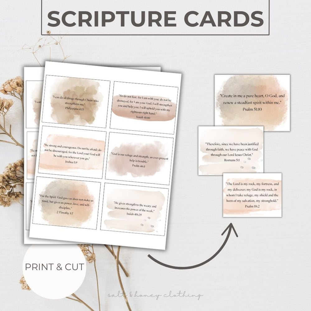 Printable Scripture Cards