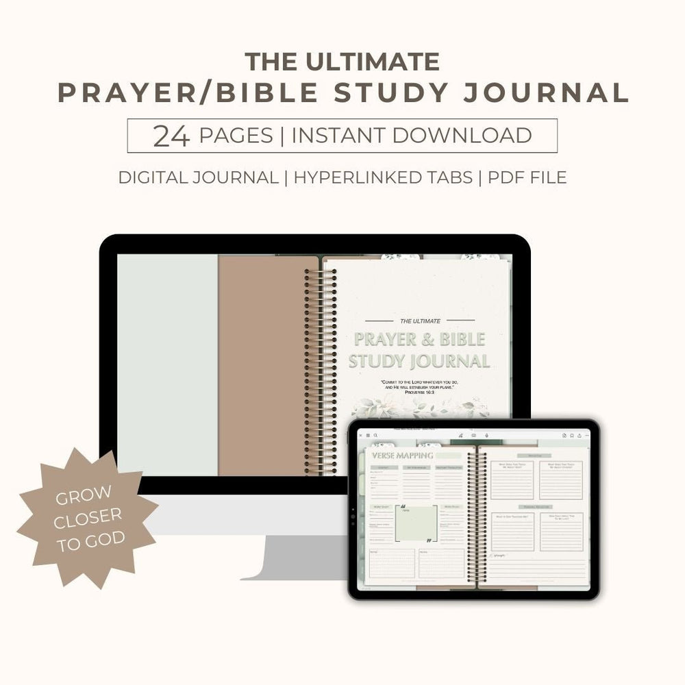 The Enhanced Ultimate Prayer and Bible Study Digital Journal