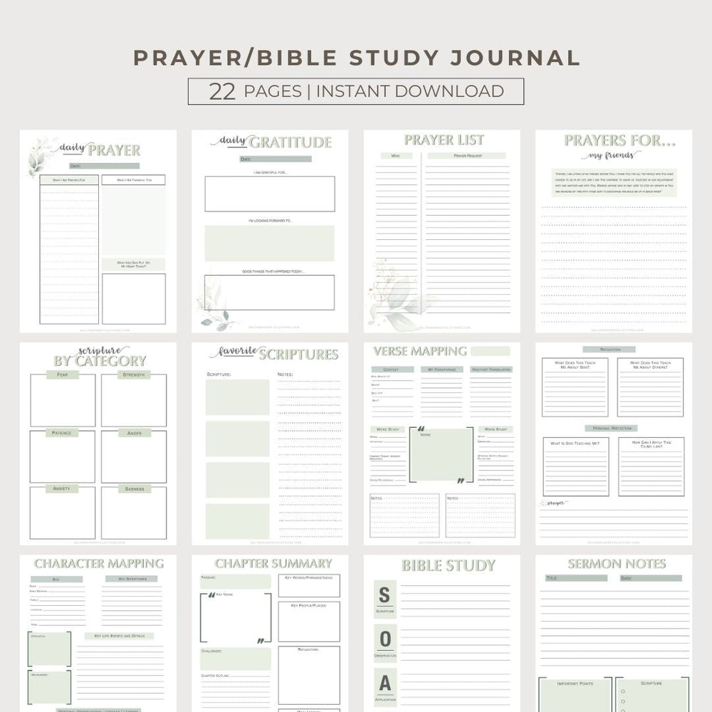 The Ultimate Prayer and Bible Study Journal
