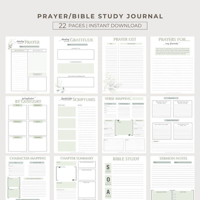 The Ultimate Prayer and Bible Study Journal