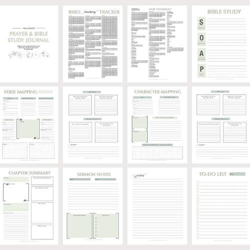 The Ultimate Prayer and Bible Study Journal